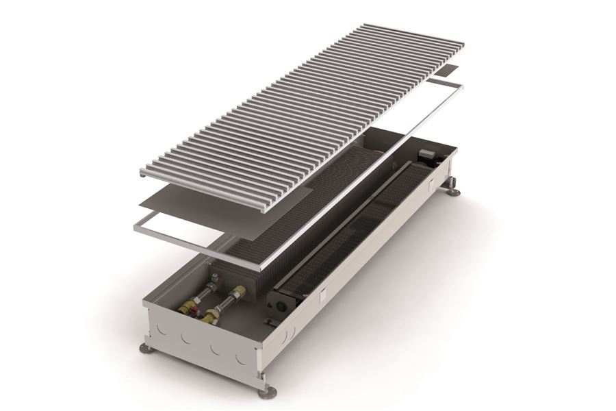 KT line – Trench heater with a fan | Minib